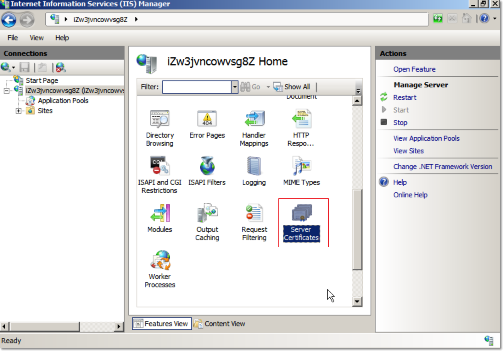 Windows IIS と NAS を使用した Web サービスと FTP サービスの提供 - - Alibaba Cloud ドキュメントセンター