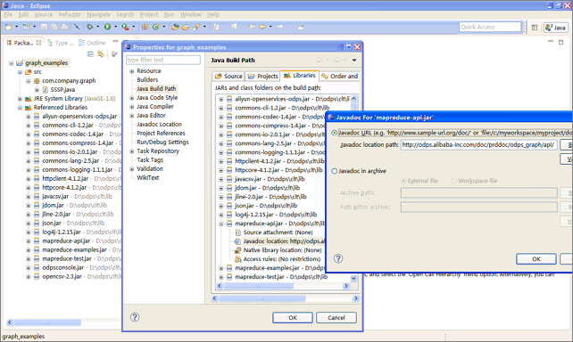 如何基于Eclipse开发MaxComputeGraph程序_云原生大数据计算服务 MaxCompute-阿里云帮助中心